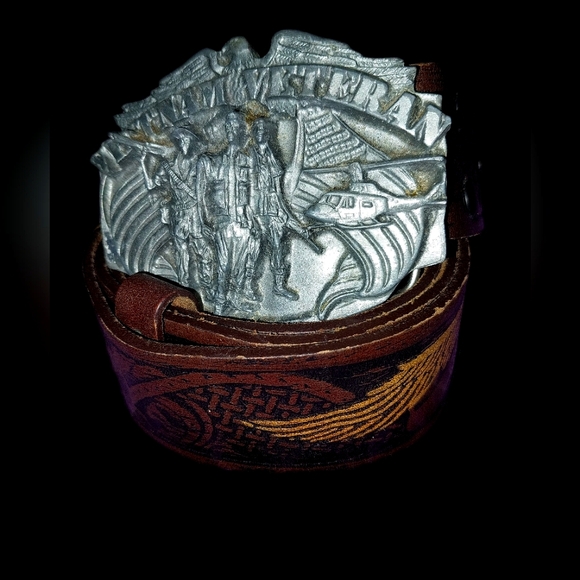 Wrangler | Accessories | Vietnam Veteran Belt Buckle With Wranglers ...